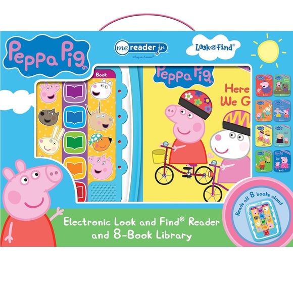 Peppa Pig | Toys | Peppa Pig Me Reader Jr Electronic Reader Book Set ...